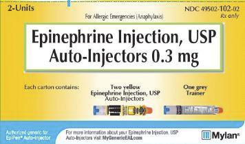 Mylan Epinephrine Auto-Injectors 49502-0102-02 - 2.0 Each – RPS MedCare