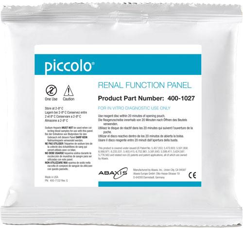 Abbott Test Reagents for the Abbott Piccolo Xpress Chemistry Analyzer ...