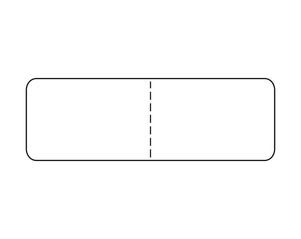 Centurion Labels: Label with Dotted Line, 1" x 3" AL7385 - 3.0 Roll ...
