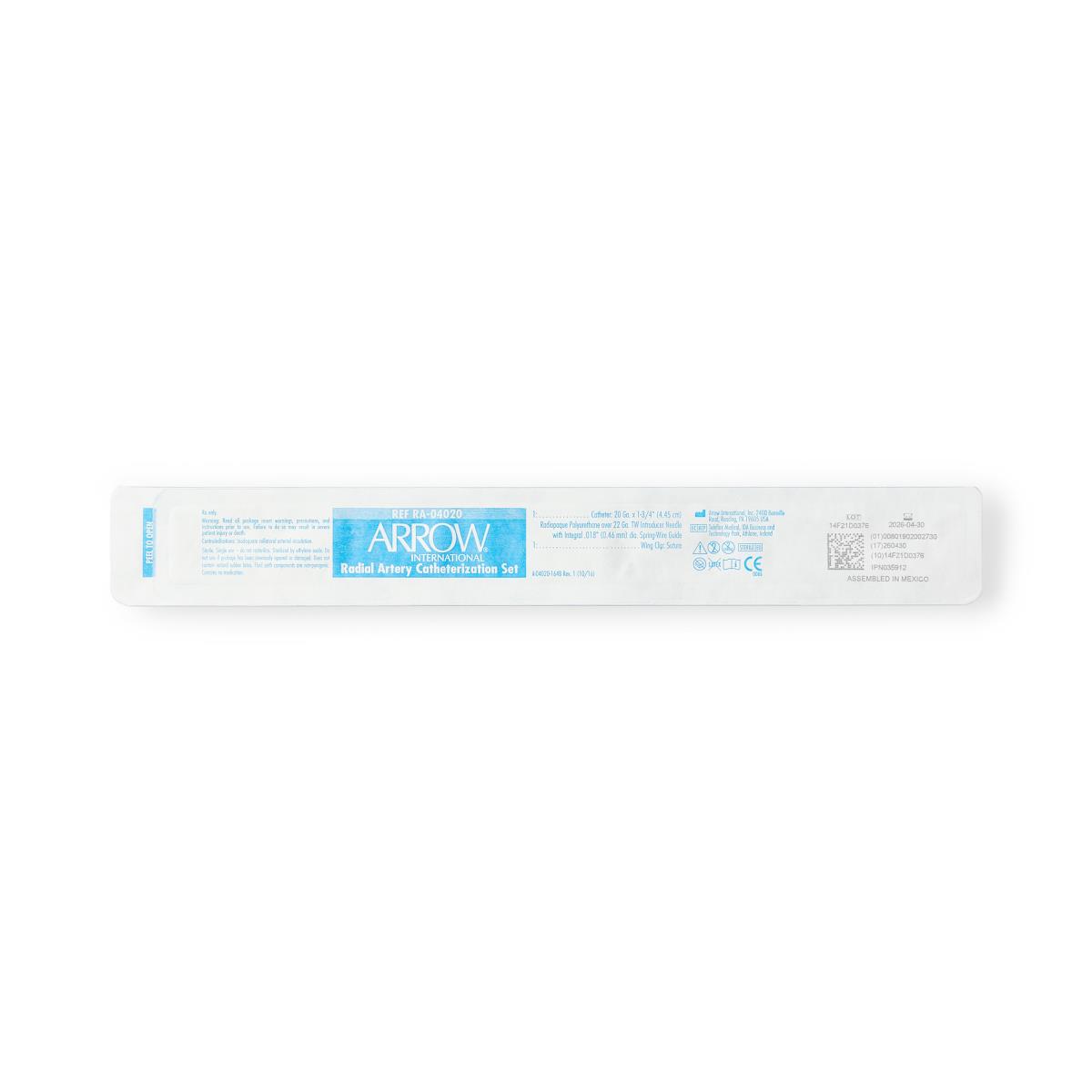 Teleflex Medical Teleflex Arterial Catheterization Kits RA-04020 - 1.0 ...