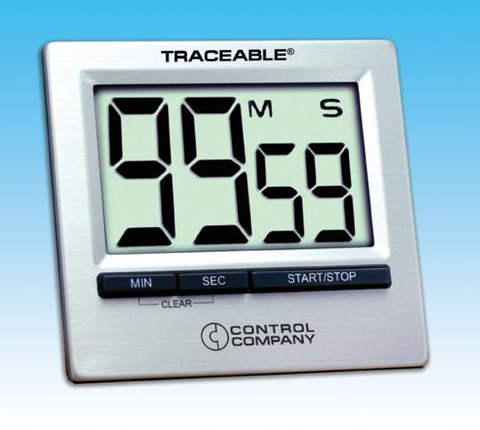 Control Company Traceable GIANT-DIGIT Countdown Timer 5011 - 1.0 Each ...