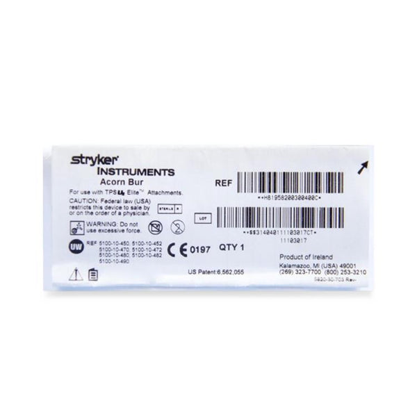 Stryker Stryker TPS Elite Acorn Burs 5820-030-060 - 1.0 Each - MDL-SKR ...