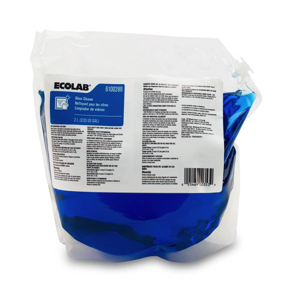 Ecolab Glass Cleaner 6100289 - 2.0 Each - MDL-ECI6100289 – RPS MedCare