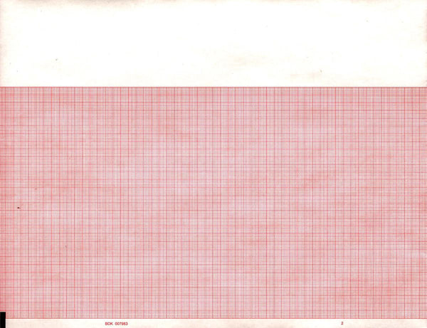 Graphic Controls Medical Chart Recording Papers 7G31334595 - 10.0 Each ...