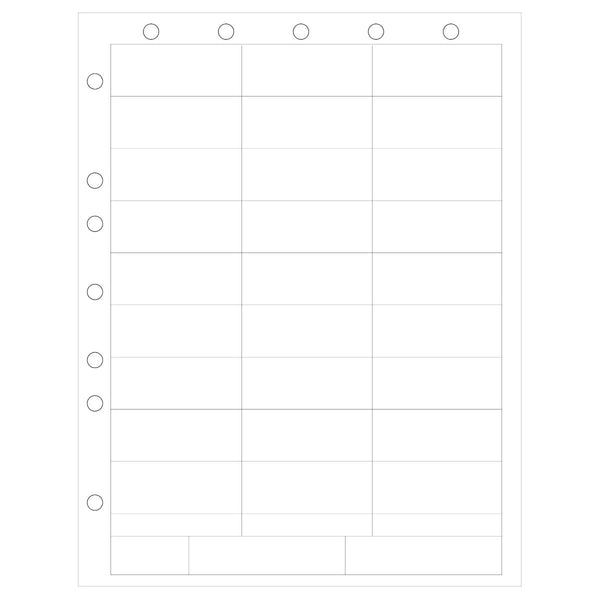 Centurion Centurion Laser Sheet Chart Labels with Holes LSL376 - 1000 ...