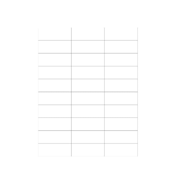 Centurion Centurion Laser Sheet Chart Labels LSL587 - 1000.0 Each – RPS ...