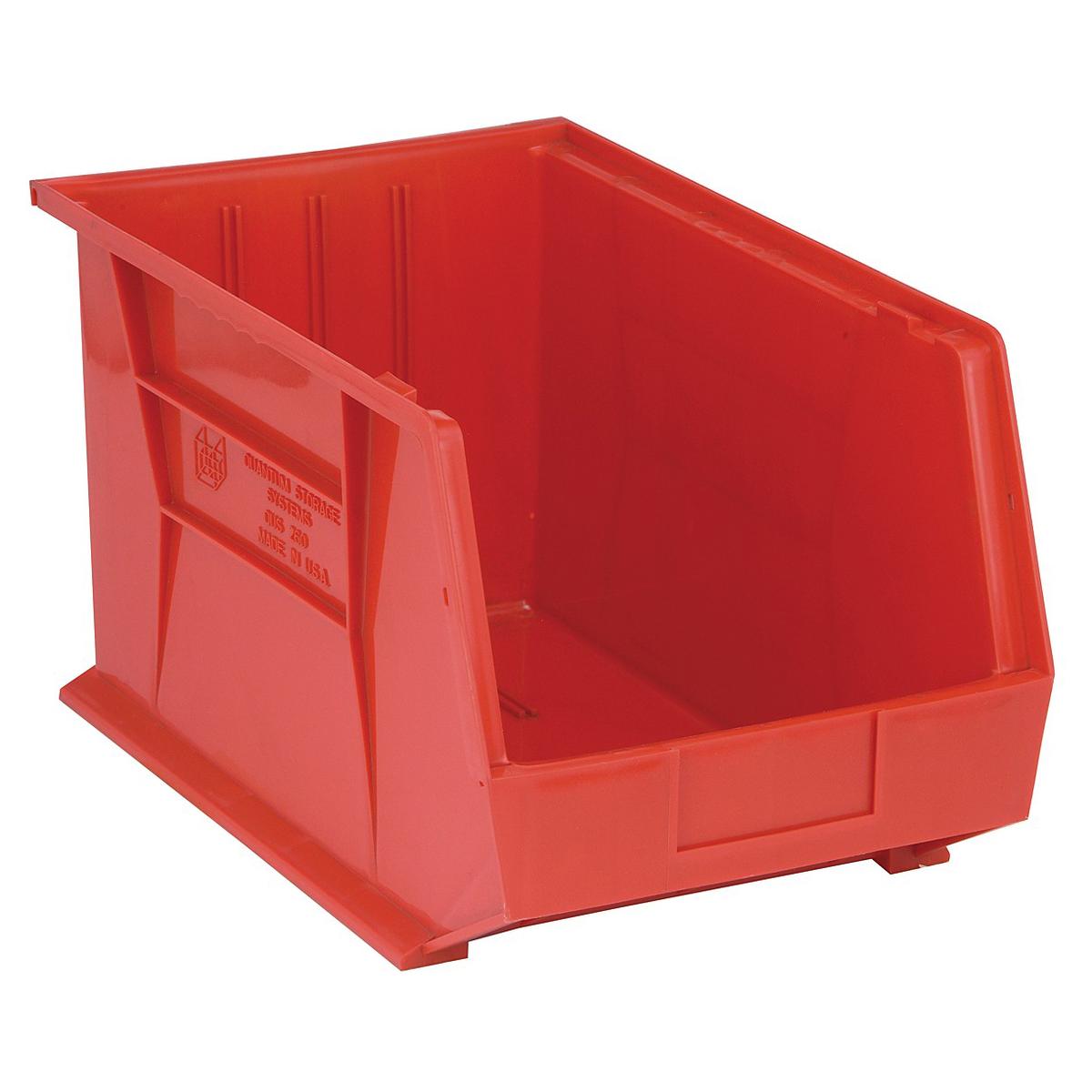 Quantum Storage Systems Ultra Stack and Hang Bins QUS260 RED - – RPS ...