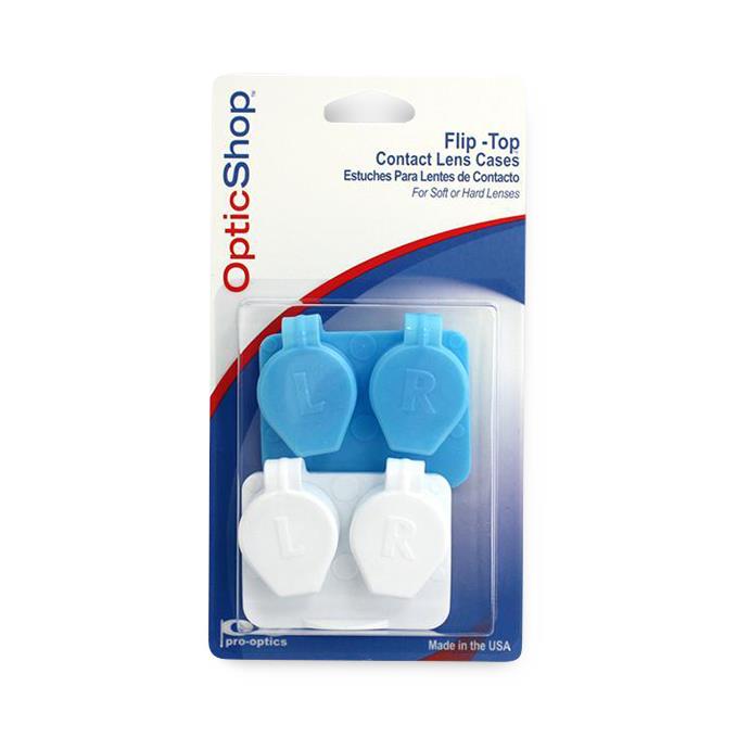 Pro Optics Inc ProOptics Flip-Top Contact Lens Case 125 - 12.0 Pair ...