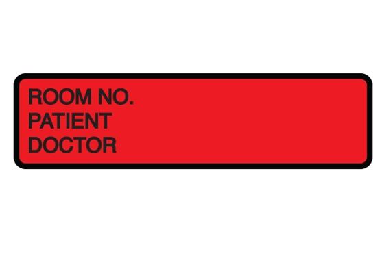 Shamrock Labels Patient Chart Identification Labels CLP-4 - 200.0 Each ...